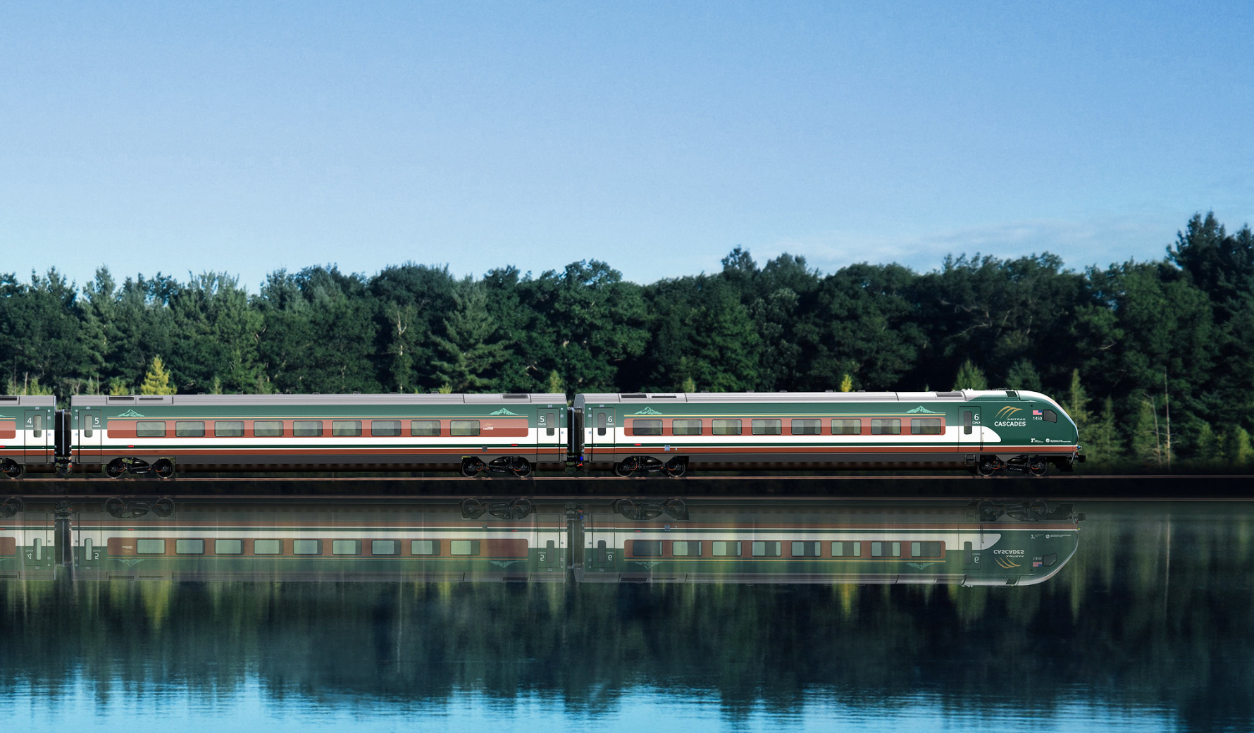 Lego Amtrak Cascades Athearn N F59PHI Amtrak "Cascades" Spring Creek